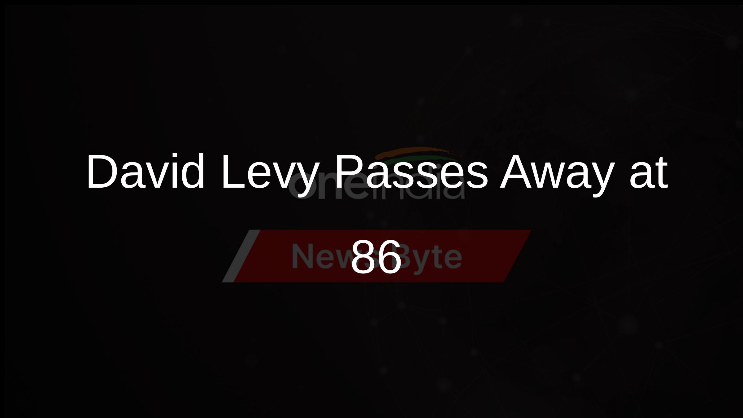 David Levy, Former Israeli Foreign Minister and Advocate for Mizrahi ...