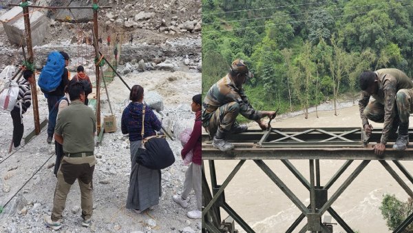 WATCH VIDEO | Indian Army's 72-Hour Bridge Miracle Defies Sikkim Floods ...