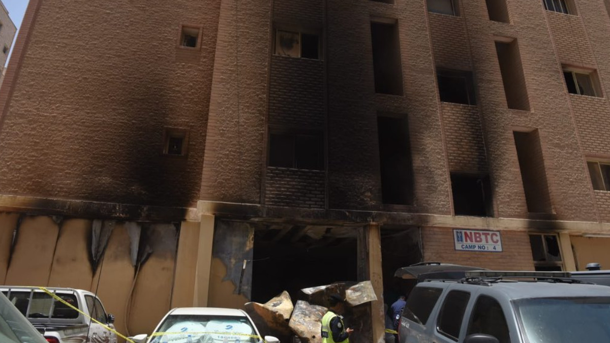 Company And Building Owner Greed Blamed For Mangaf Fire Deaths: Kuwaiti ...