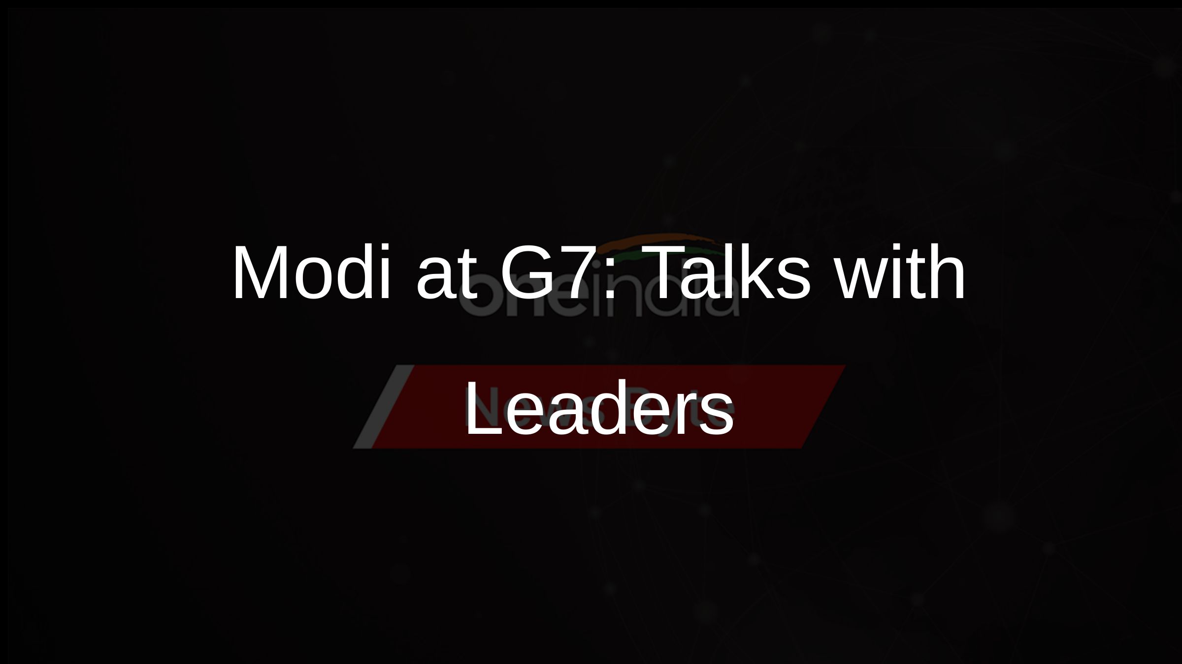 PM Modi Attends G7 Summit in Italy for Key Talks with Global Leaders ...