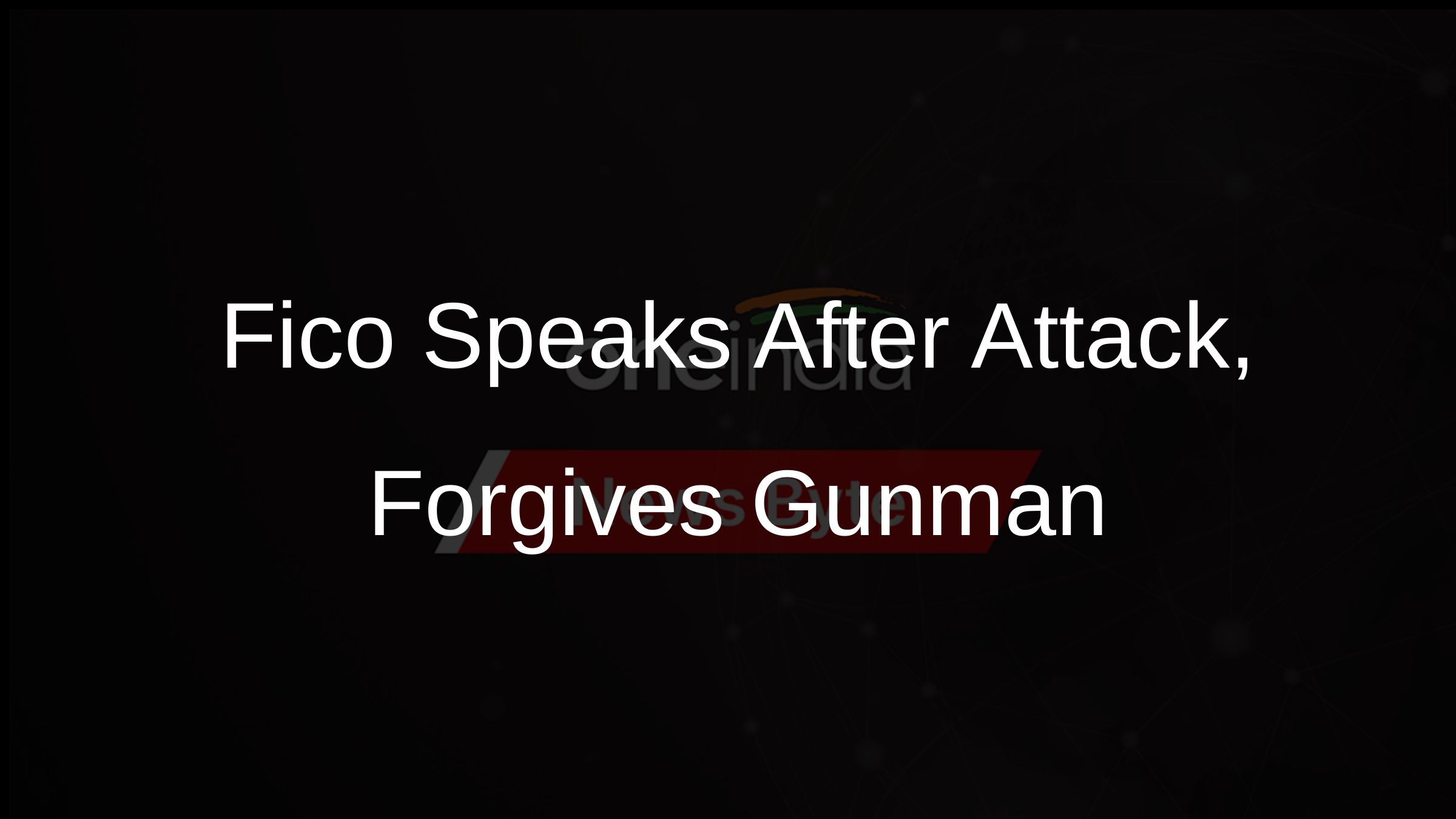 Slovakia's PM Fico Speaks Out After Assassination Attempt Over Ukraine ...