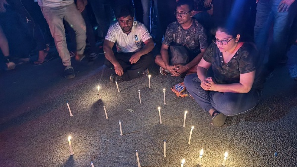 Candle March For Loss Of Lives: Students Protest Against Authorities ...