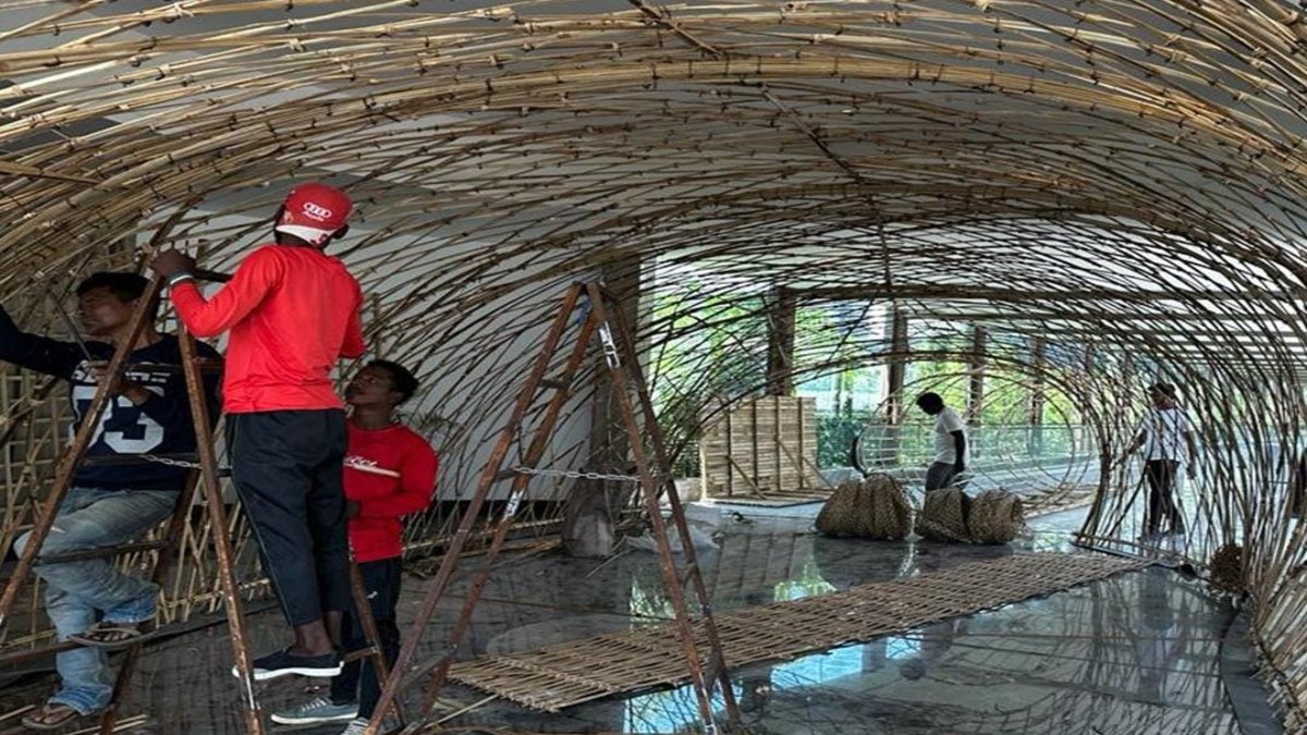 BMRCL’s Green Initiative: India’s First Bamboo-Themed Metro Station ...