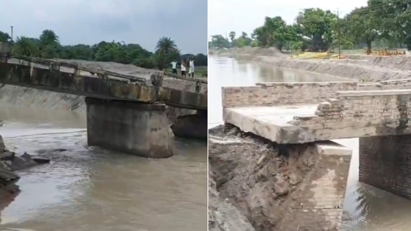 Amid Heavy Rains, Two Bridges Collapse In Bihar; 7th Incident In 15 ...