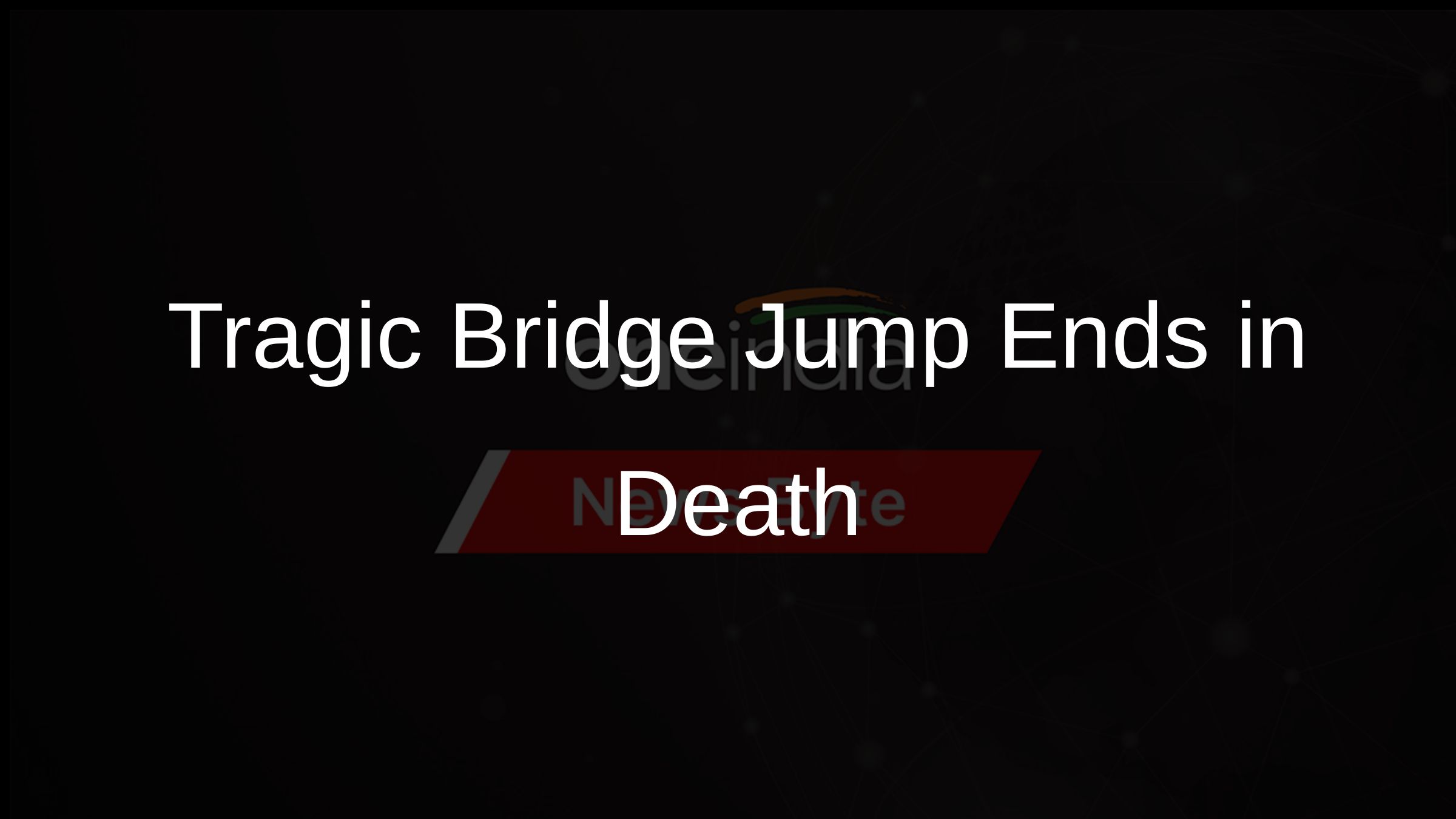 Chhattisgarh Incident: Tragic End for Cattle Transporters After Bridge Jump - Oneindia News