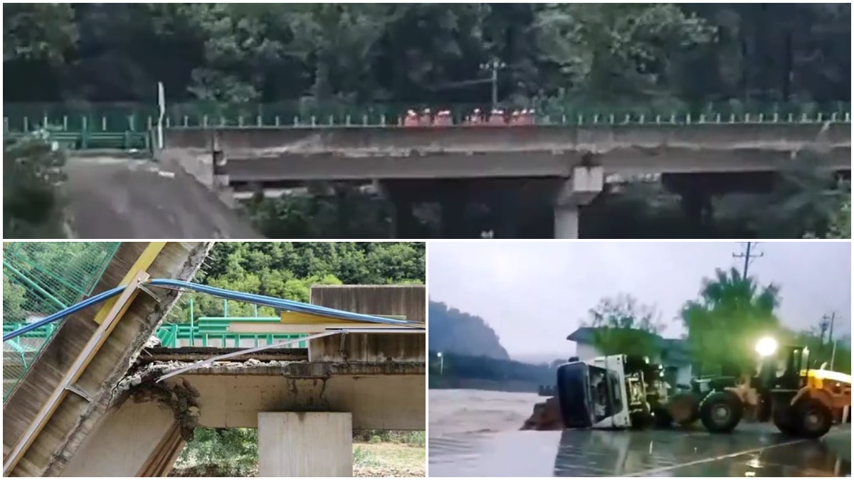 China Bridge Collapse Kills 11: First Visuals Out - Watch Video - Oneindia News