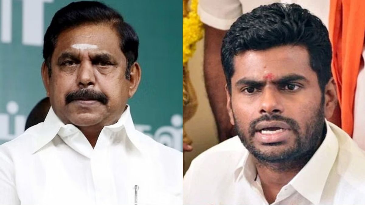 Edappadi Palaniswami And Annamalai Exchange Heated Words Over Tamil ...