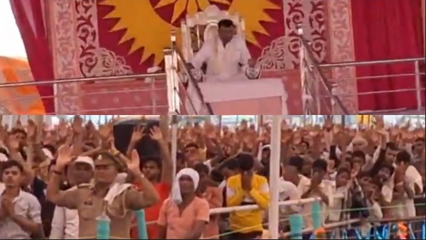 Viral Video Shows Scenes From Hathras Satsang Just Before Deadly ...