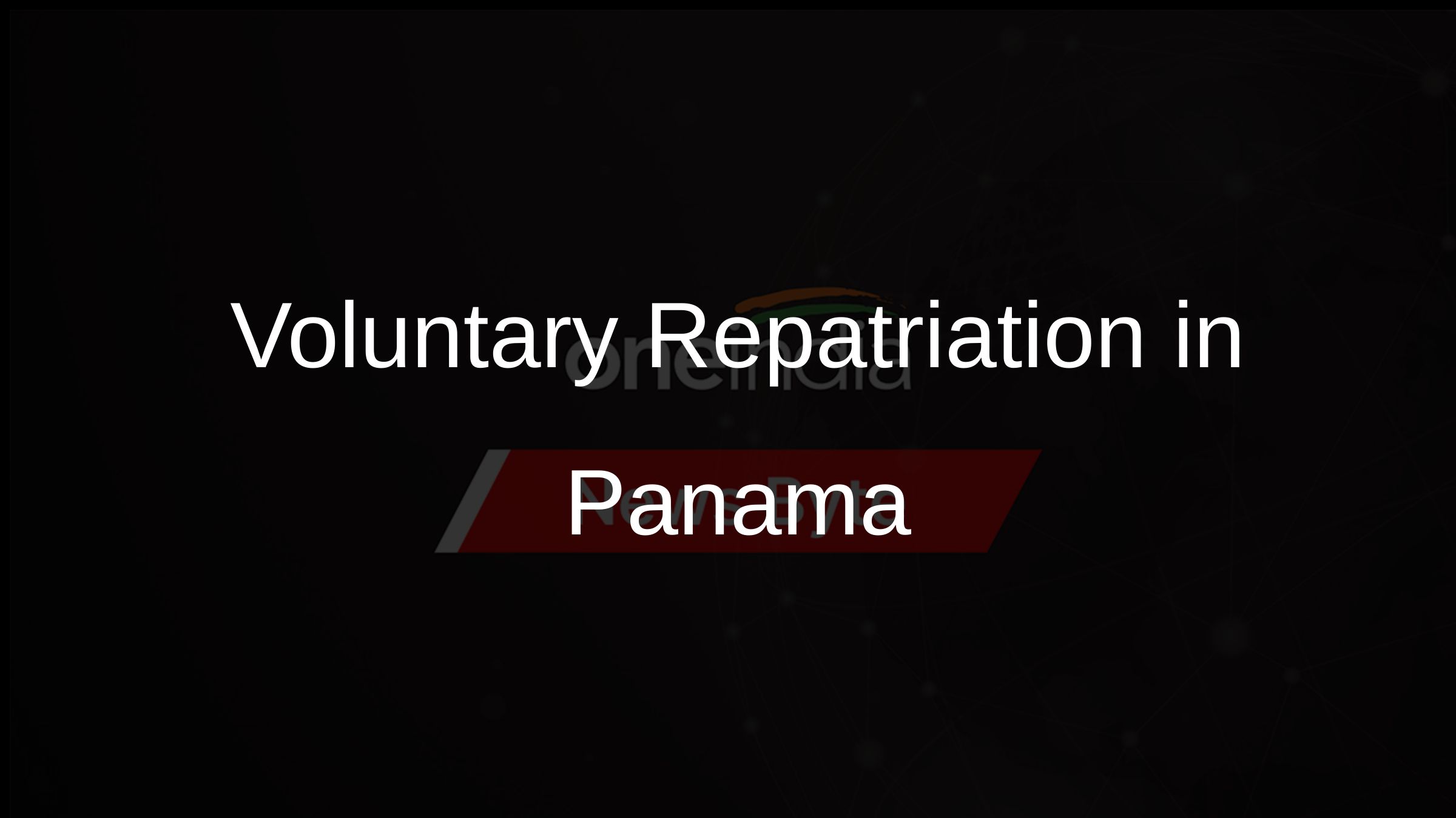 Panama's Voluntary Migrant Repatriation Plan for Darien Gap Crossers ...