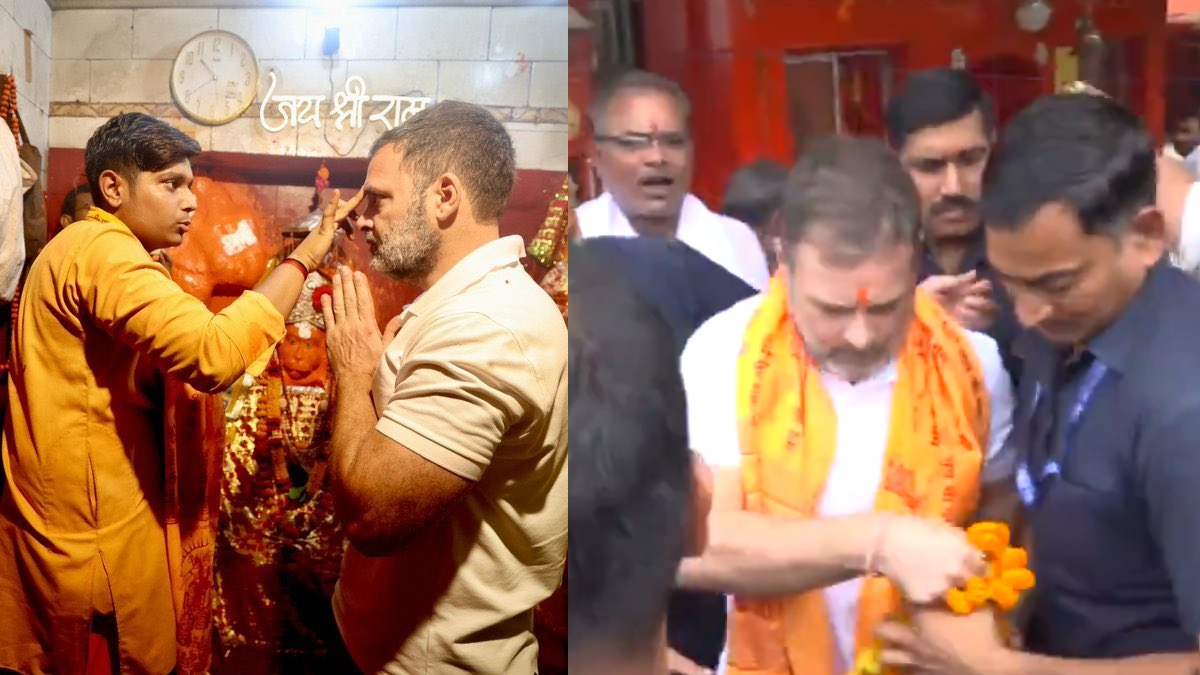 Rahul Gandhi Visits Rae Bareli, Prays At Bachhrawan's Churuwa Hanuman ...