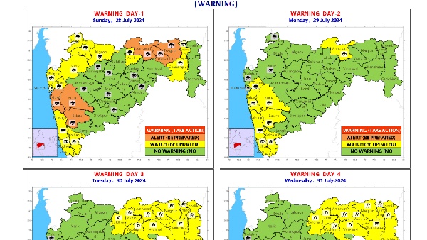 Maharashtra Weather Alert: Heavy Rains To Lash Pune, Thane, And More; Mumbai's Lakes Overflow ...