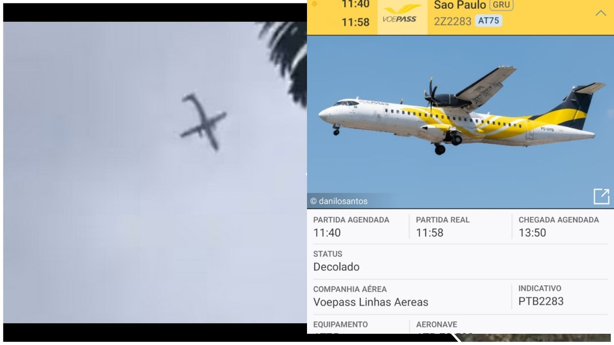 São Paulo Plane Crash: 17,000 Feet Drop In 60 Seconds Recorded Before ...