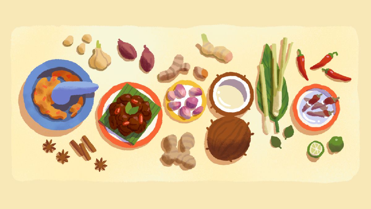 Google Doodle Celebrates Rendang, a Popular Indonesian Dish - Oneindia News