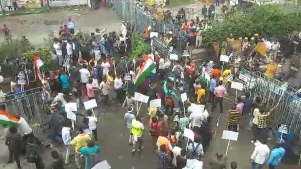 Howrah Protests Turn Violent: Police Clash With Nabanna Abhijan ...