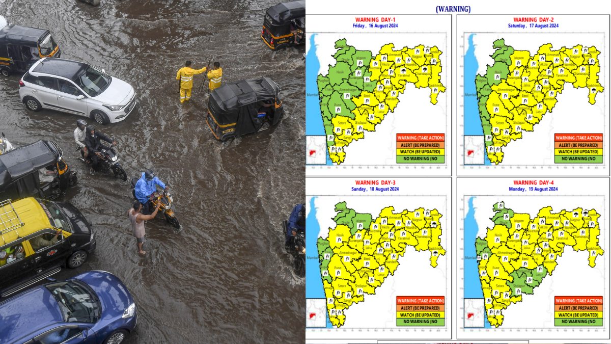 IMD's Yellow Alert: Heavy Rainfall Across Maharashtra, Including Pune ...