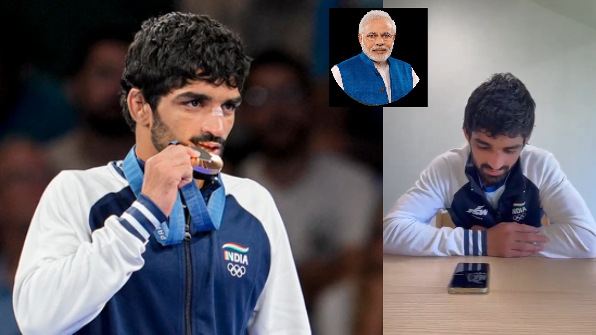 PM Narendra Modi Calls Aman Sehrawat, Congratulates Wrestler For ...