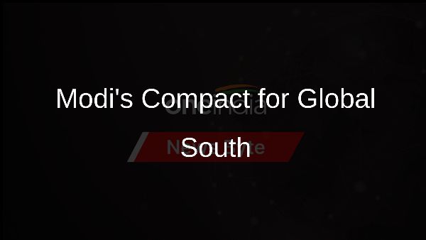 PM Modi Proposes Human-Centric Global Development Compact - Oneindia News