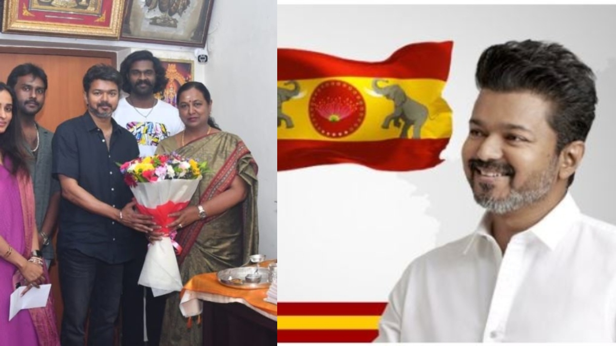Vijayakanth Political Flag Commencement Of The 12th Year Celebrated