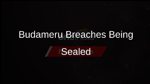 Andhra CM Announces Sealing of Two Budameru Breaches, Third in Progress ...