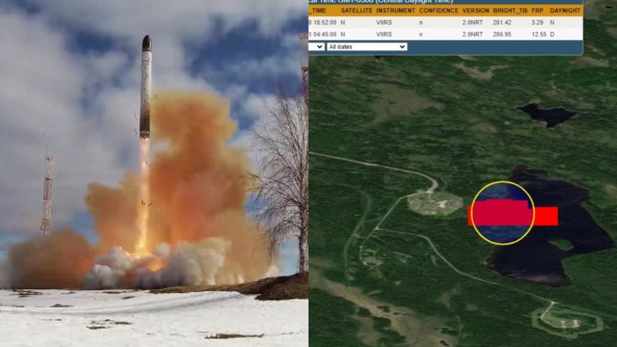 Russia's Sarmat Missile Test Blunder: Massive Crater Reveals ...