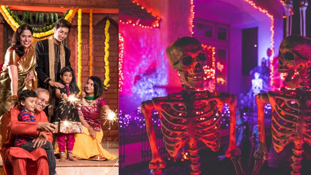 When Diwali Meets Halloween: Two Festivals, One Spooky And Joyous Day ...