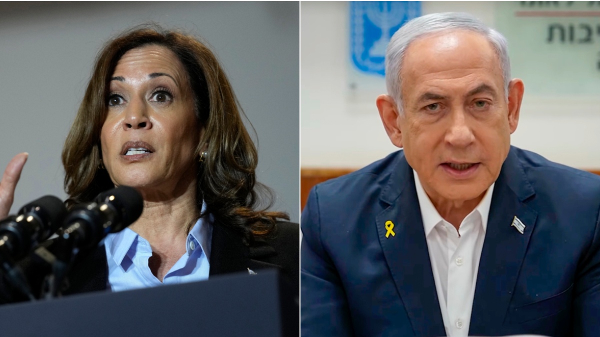 Kamala Harris Refuses To Acknowledge Israel's Benjamin Netanyahu As ...