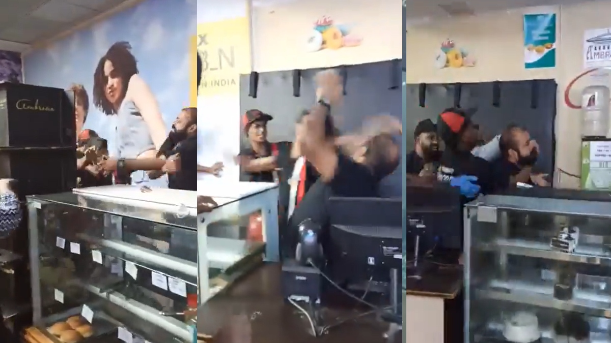 Kerala Fight Club: KFC Staff Caught On Camera Brawling With Customer ...