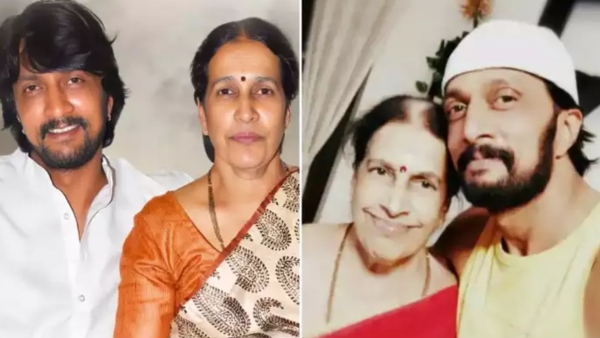Saroja Sanjeev: Kiccha Sudeep's Beloved Mother and Pillar of Strength ...