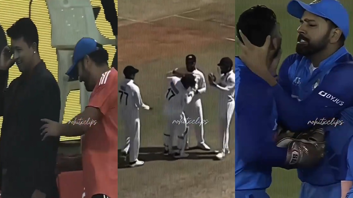 Rohit Sharma Spanks Pragyan Ojha, Slaps Rishabh Pant, Kicks Suryakumar Yadav; Watch Viral Funny ...