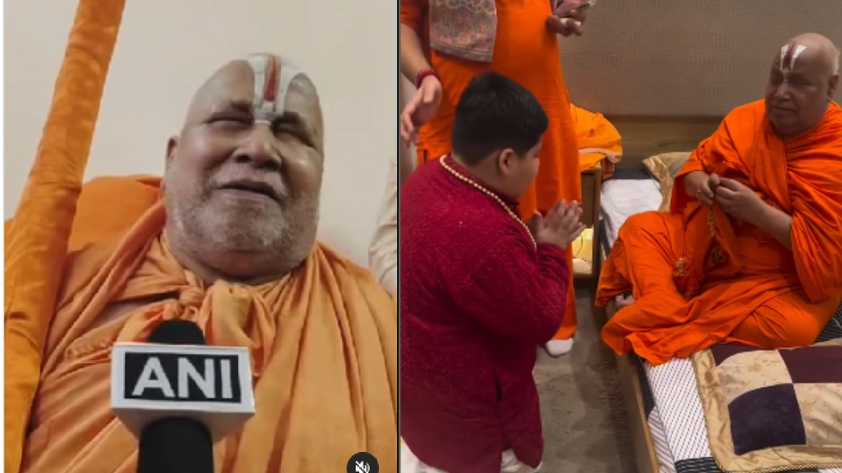 Abhinav Arora Schooled By Swami Rambhadracharya For Making Reels: Saint Says 'Itna Murkh Ladka ...