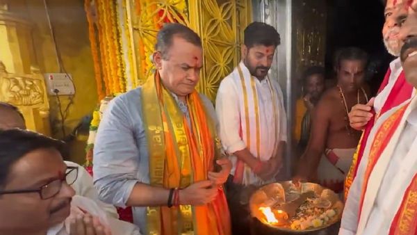 Brahmotsavam: Telangana Chief Minister Revanth Reddy Visits Sri ...