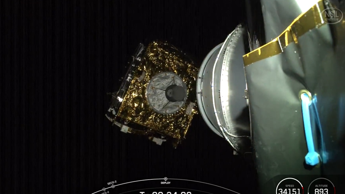 SpaceX Successfully Launches ISRO's GSAT-N2 Satellite, Boosting India's Communication Network ...