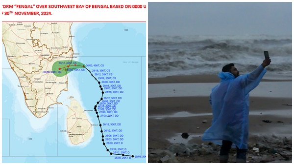 Tamil Nadu Rains: When & Where Cyclone Fengal Make Landfall? Predicted Time Revealed - Oneindia News