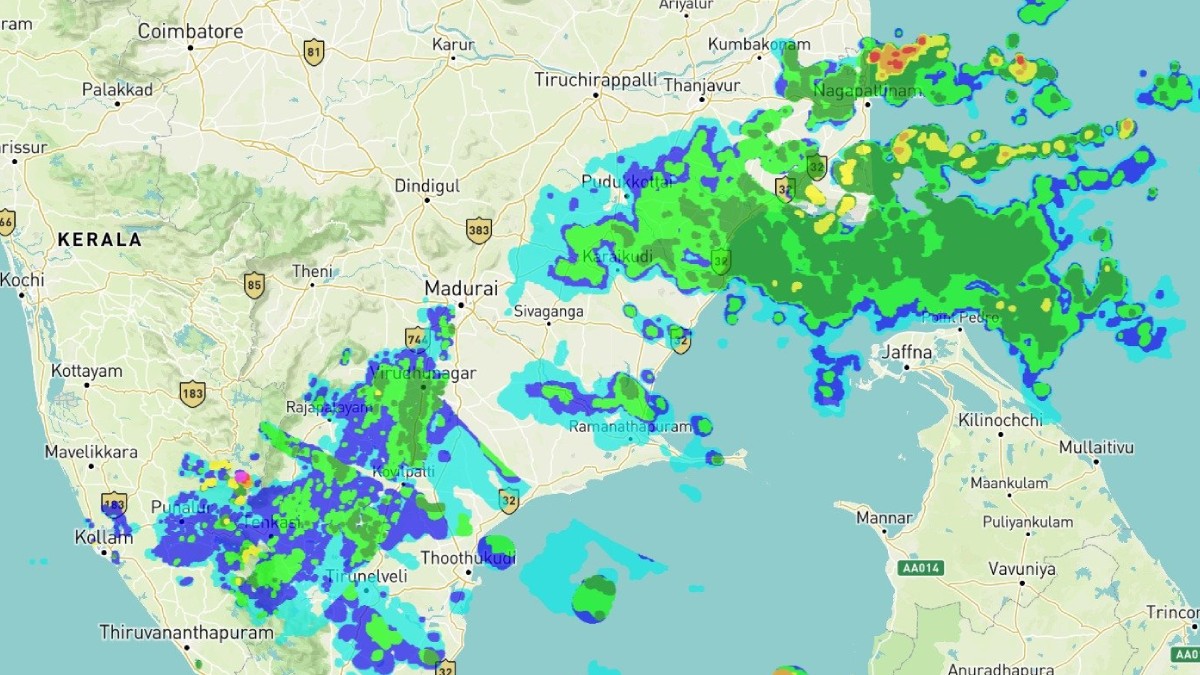 Tamil Nadu Weather Update: 9 Locations Record Double-Digit Rainfall; 15 ...
