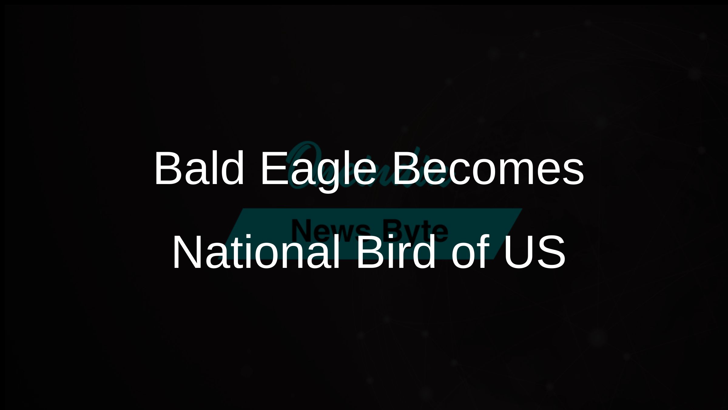 Biden Signs Bill Designating Bald Eagle as National Bird of the US ...