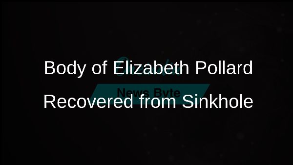 Recovery of Elizabeth Pollard's Body from Pennsylvania Sinkhole ...