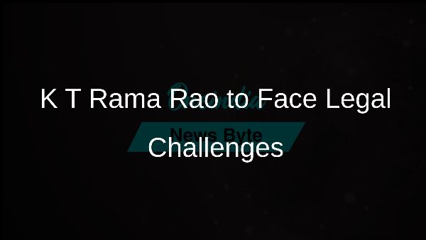 K T Rama Rao to Legally Address Formula-E Race Allegations - Oneindia News