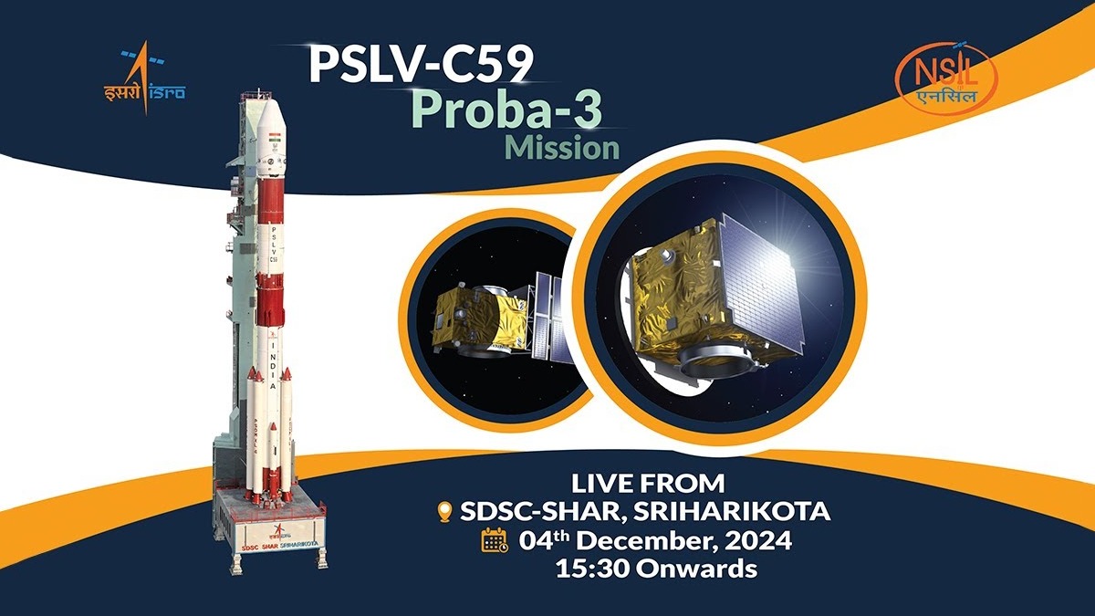 ISRO's PSLV-XL Proba-3 Launch: Europe's Solar Mission Lift-Off Today ...