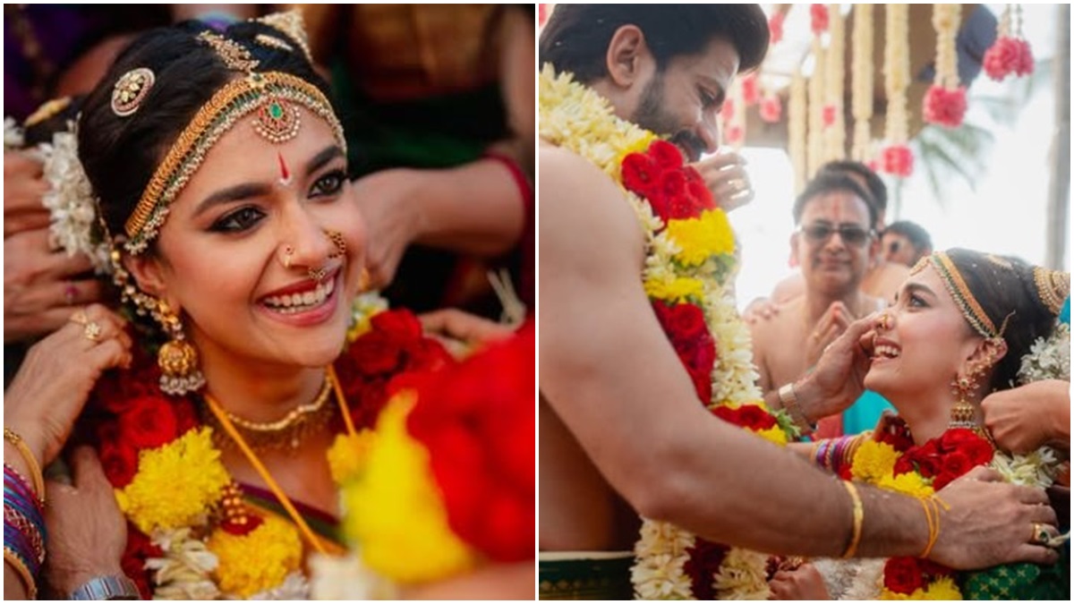 Keerthy Suresh's Marriage: Actress Wed Antony In Goa; First Pics Out - Oneindia News