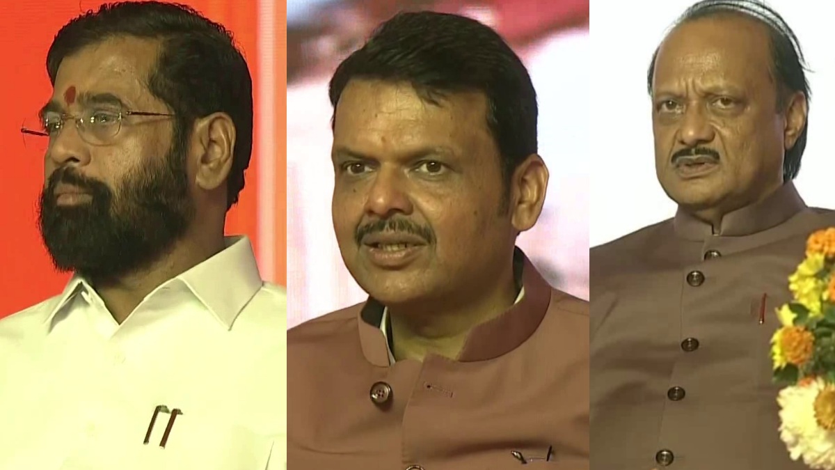 Devendra Fadnavis Oath Taking Ceremony In Maharashtra - LIVE: 'Only Our ...