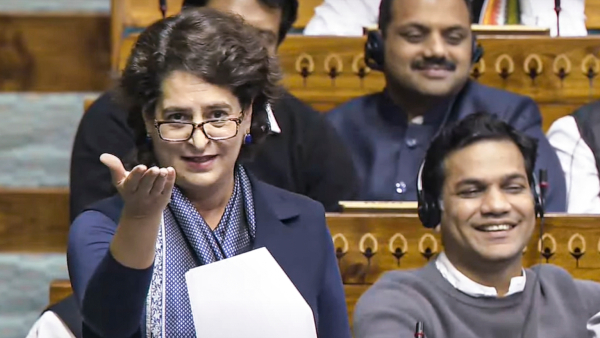 It's 'Samvidhan' Not 'Sangh ka Vidhan': Priyanka Gandhi Tears Into PM ...