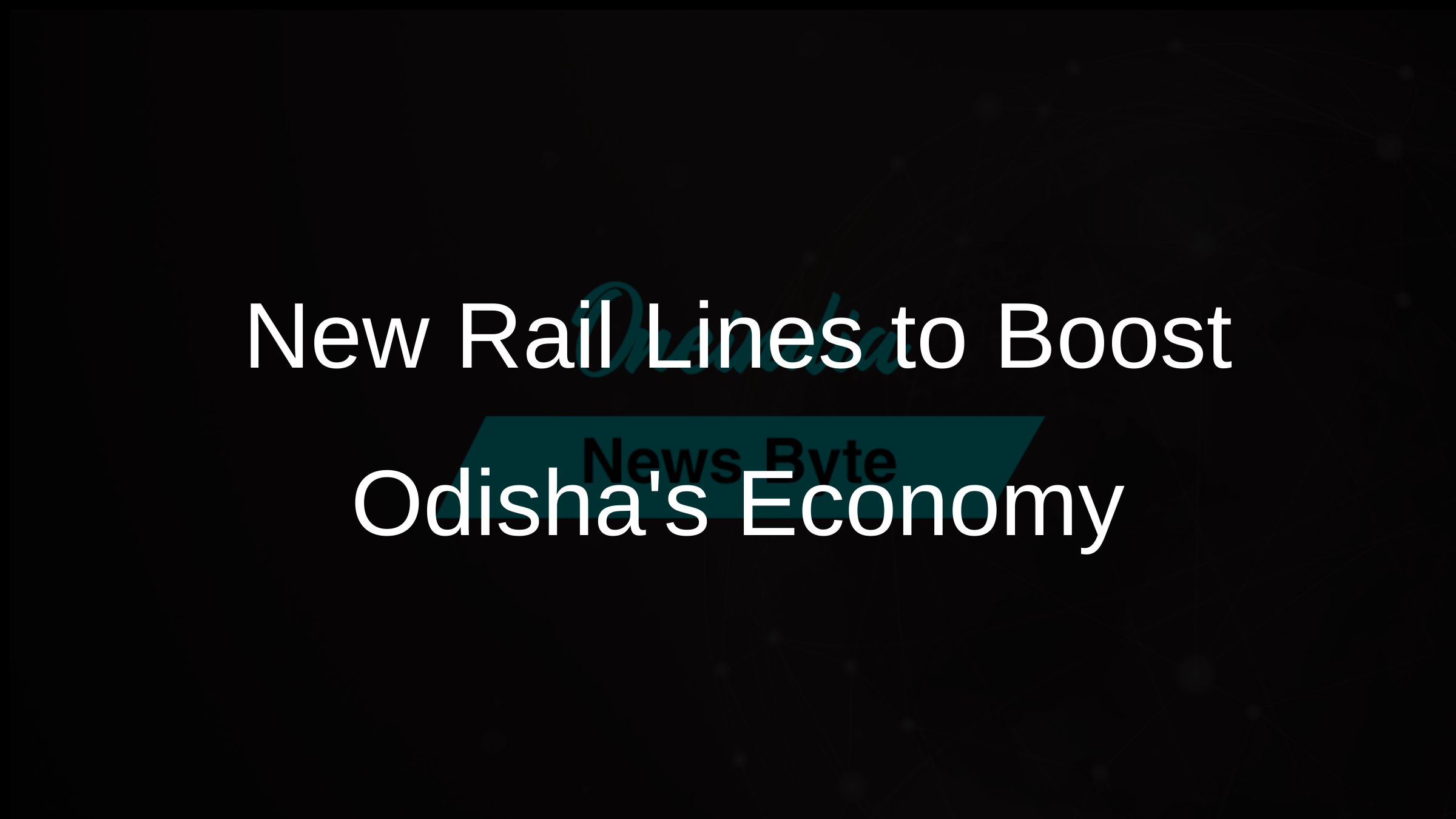 New Rail Lines to Improve Connectivity to Simlipal Forest Reserve in ...