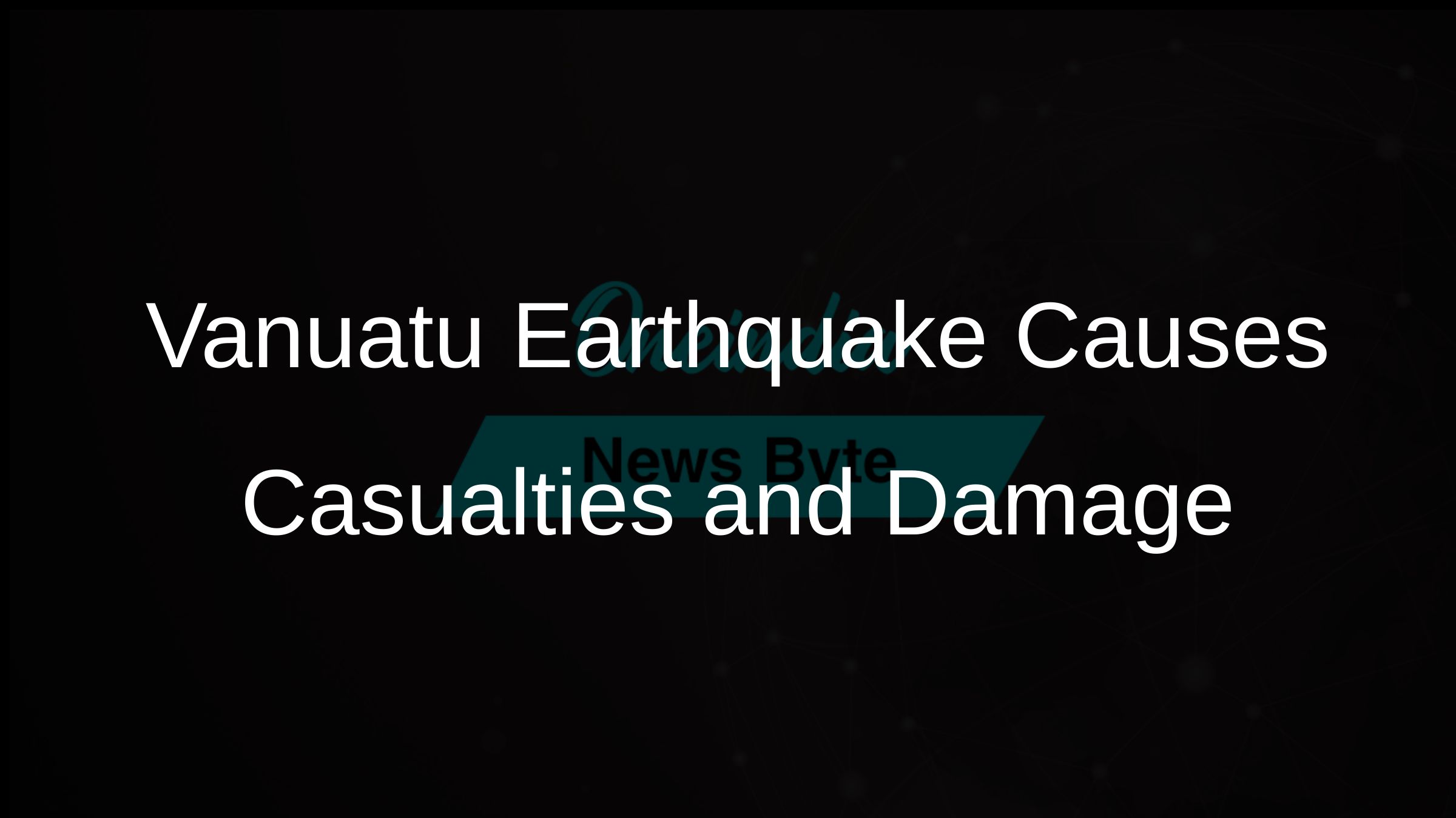 Vanuatu Earthquake: 14 Dead and Hundreds Injured After 7.3 Magnitude ...