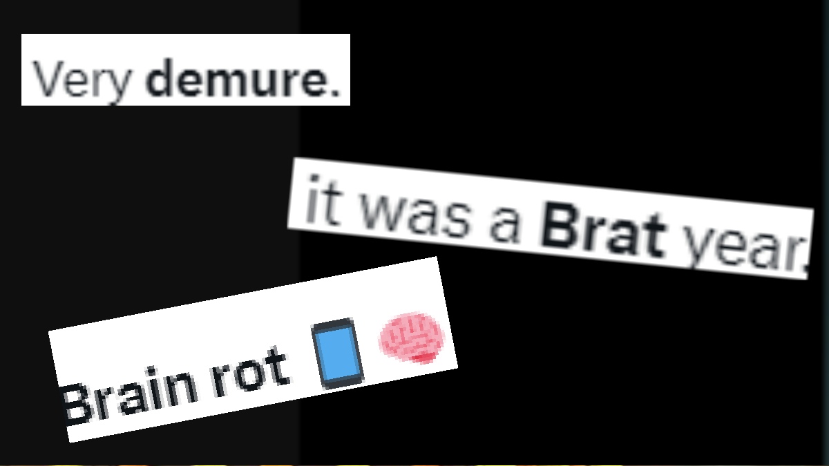 2024's Most Talked-About Words: From 'Brat' To 'Brain Rot'—What They ...