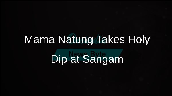 Arunachal Pradesh Home Minister Takes Holy Dip at Sangam - Oneindia News