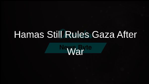 Hamas Maintains Control Over Gaza After 15 Months of Conflict ...