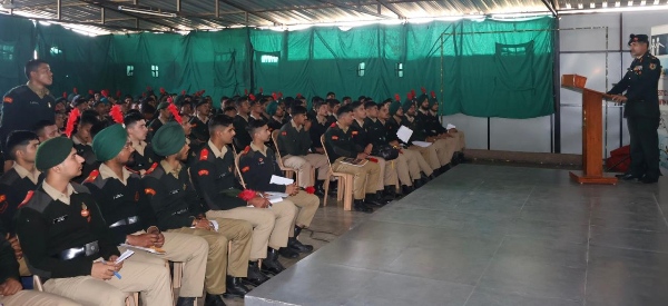 Training Of NCC Cadets In Full Swing Wth Combat Army Battallions ...