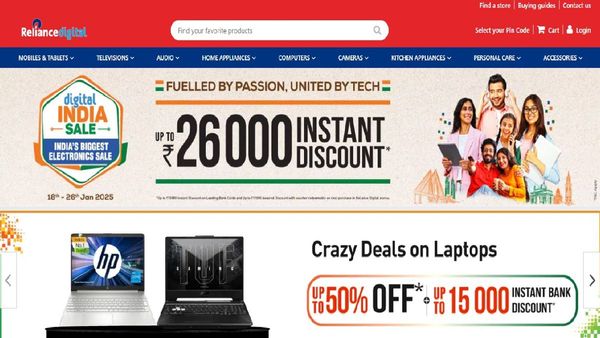 Reliance Digital India Sale 2025: Unbelievable Discounts On Electronics ...