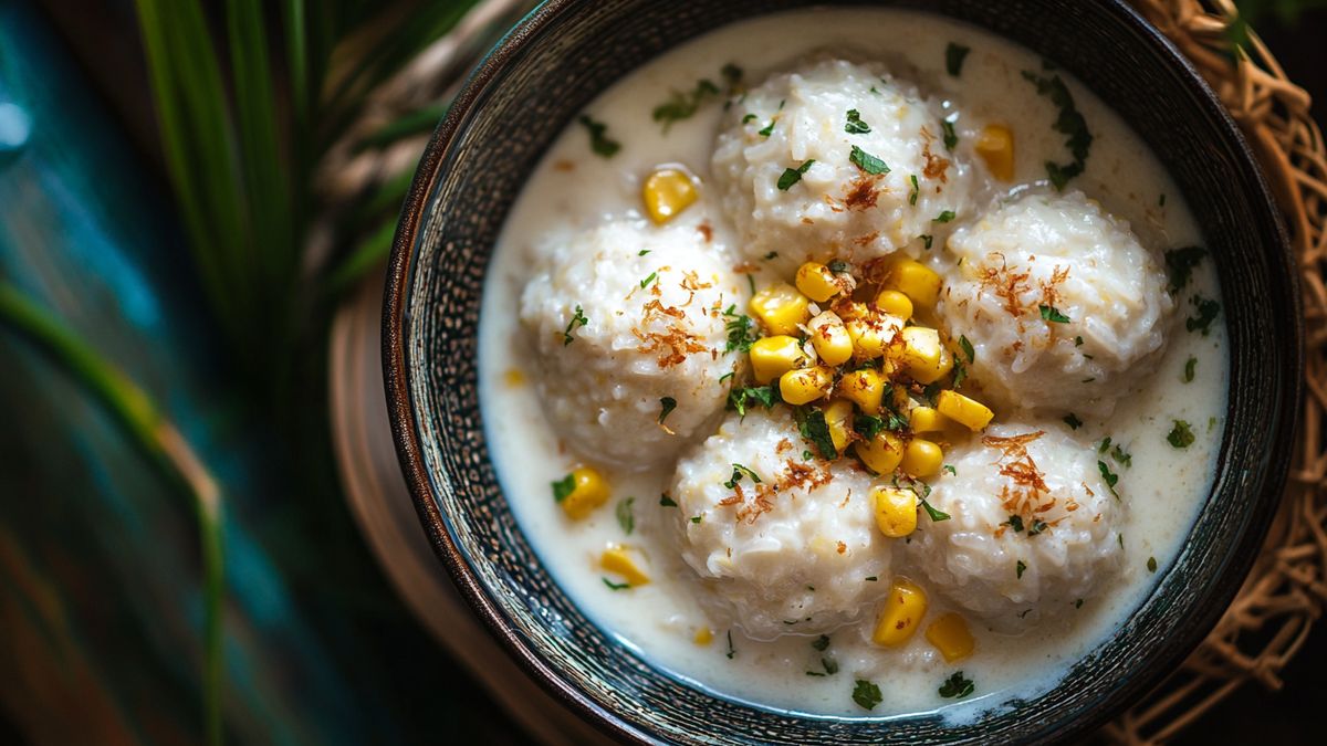 Thai Rice Balls in Coconut Milk (Bua Loi) Recipe - Oneindia News