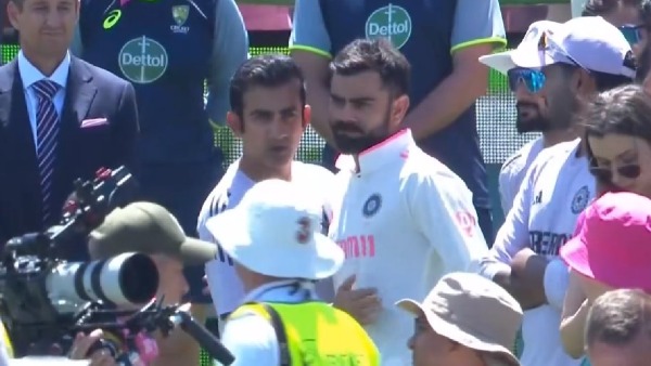 Gautam Gambhir Hugs Virat Kohli, Photo Garners Mix Reactions On Social Media - Oneindia News